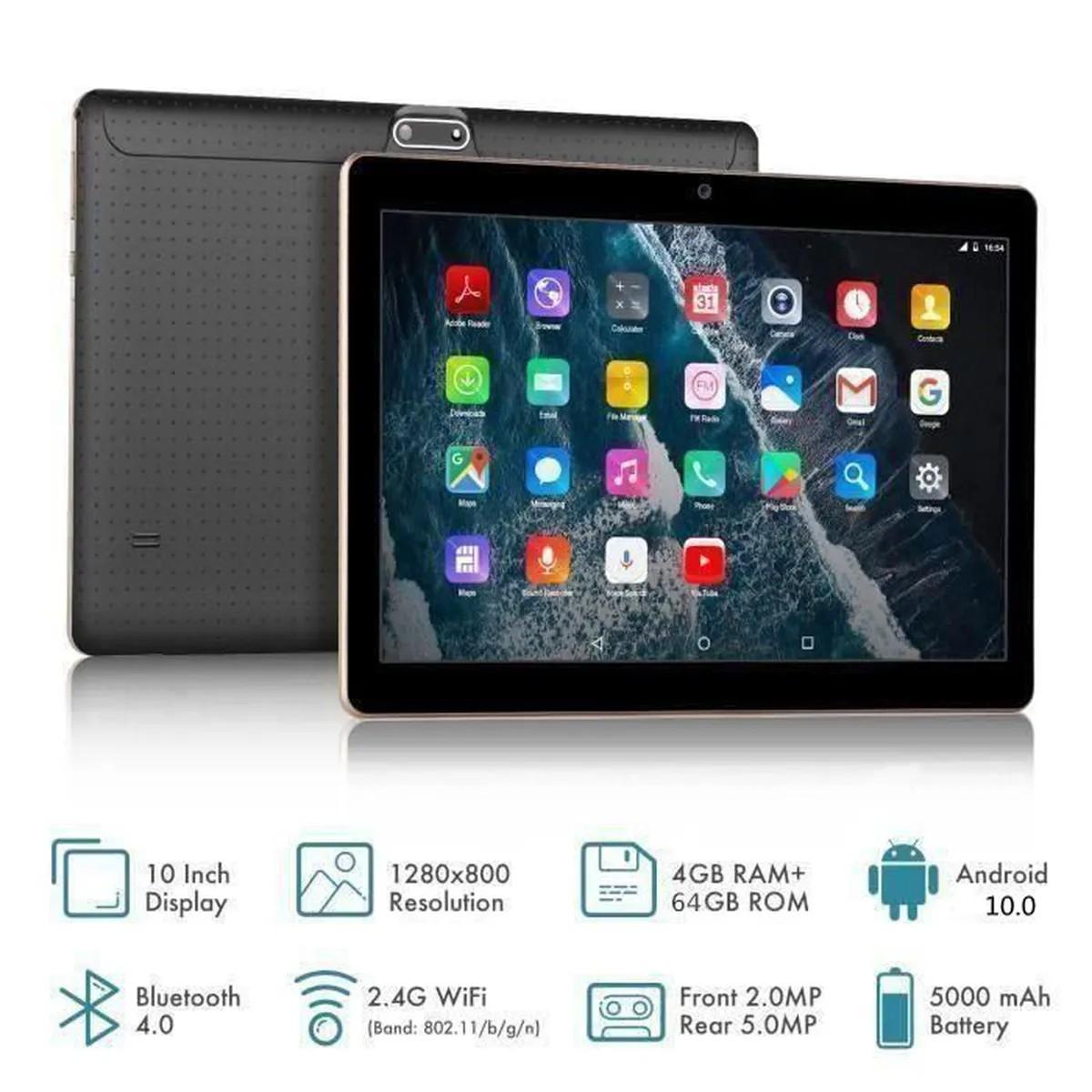 BEISTA Tablette tactile K107 - 64Go - 4Go RAM - 10.1 Pouces HD | Paris ...